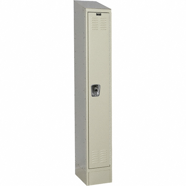 Hallowell - 1-Wide Locker: 12" Wide, 12" Deep, 78" High, Padlock | MSC ...