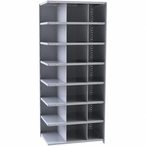 Hallowell - 21 Bin Closed Industrial Bin Shelving | MSC Direct