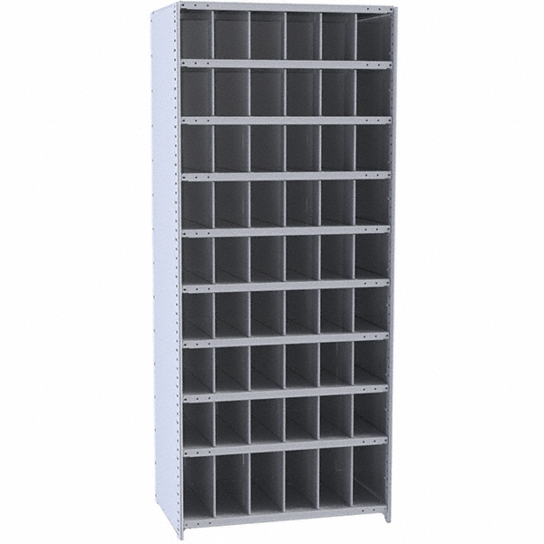 Hallowell - 54 Bin Closed Industrial Bin Shelving | MSC Direct