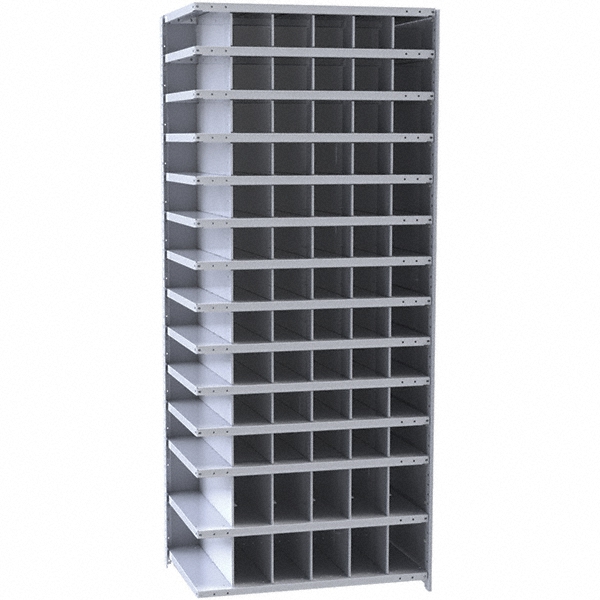 Hallowell - 78 Bin Closed Industrial Bin Shelving | MSC Direct