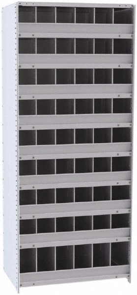Hallowell - 54 Bin Closed Industrial Bin Shelving | MSC Direct