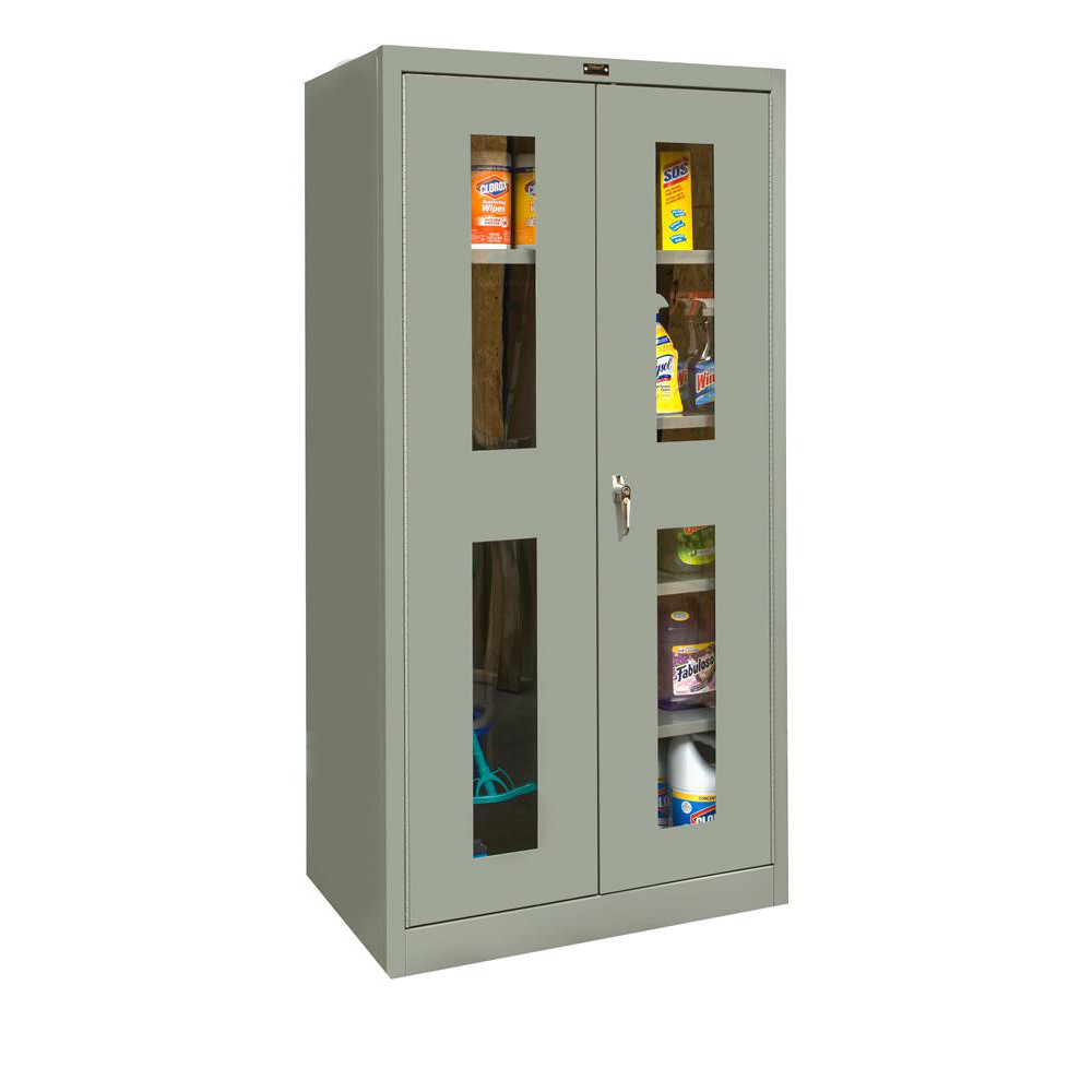 Hallowell - Steel Combination Storage Cabinet: 36" Wide, 18" Deep, 72 ...