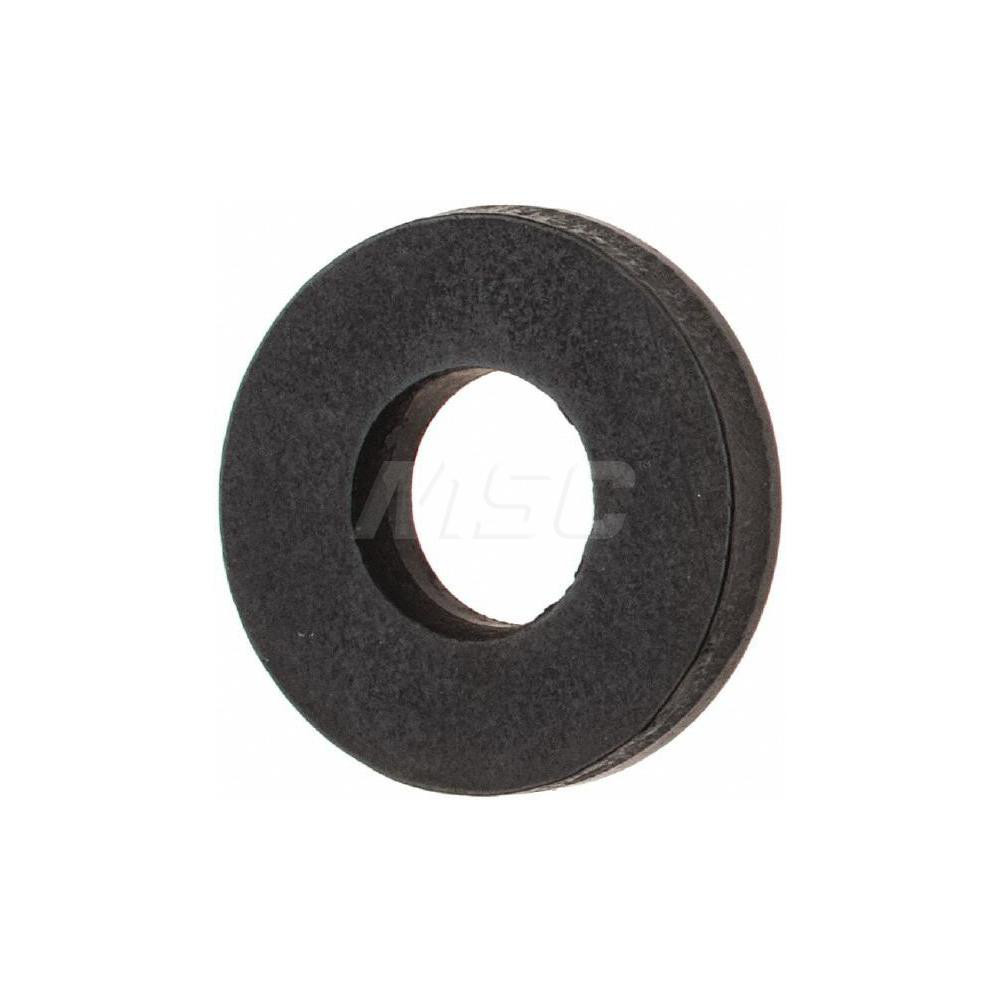 TE-CO - #10 Screw, Standard Flat Washer: Grade 1010 Steel, Black Oxide ...