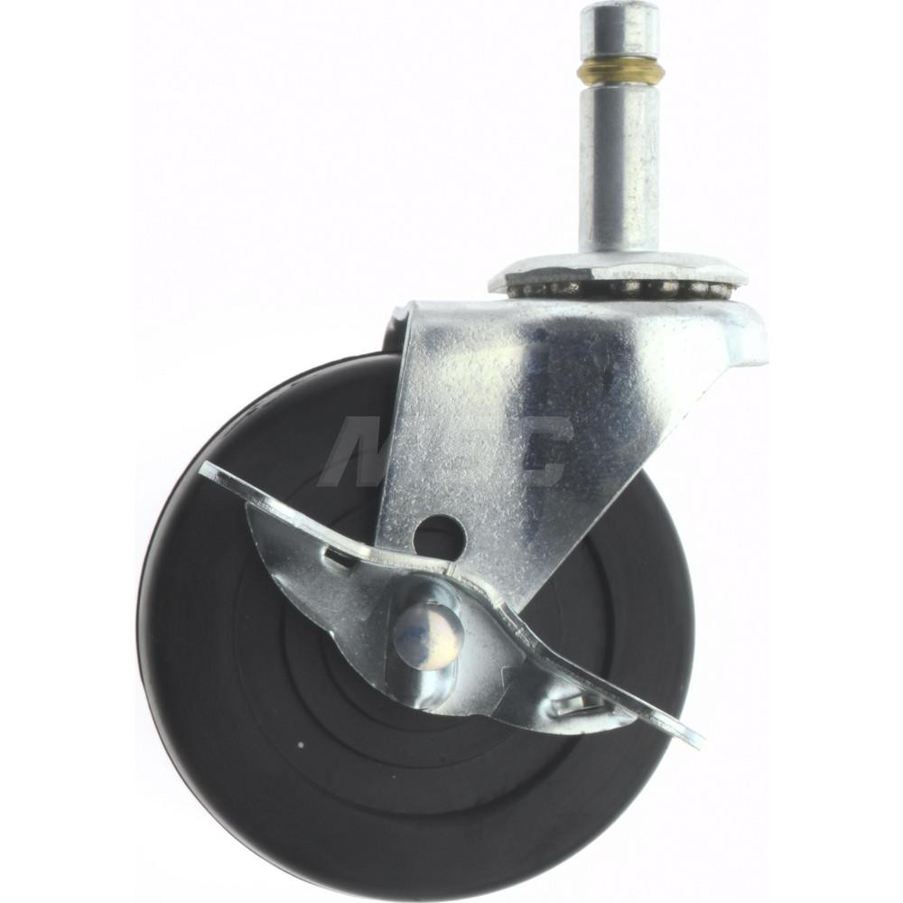 E.R. Wagner - 3" Dia x 13/16" Wide x 3-9/16" OAH Stem Mount Swivel ...