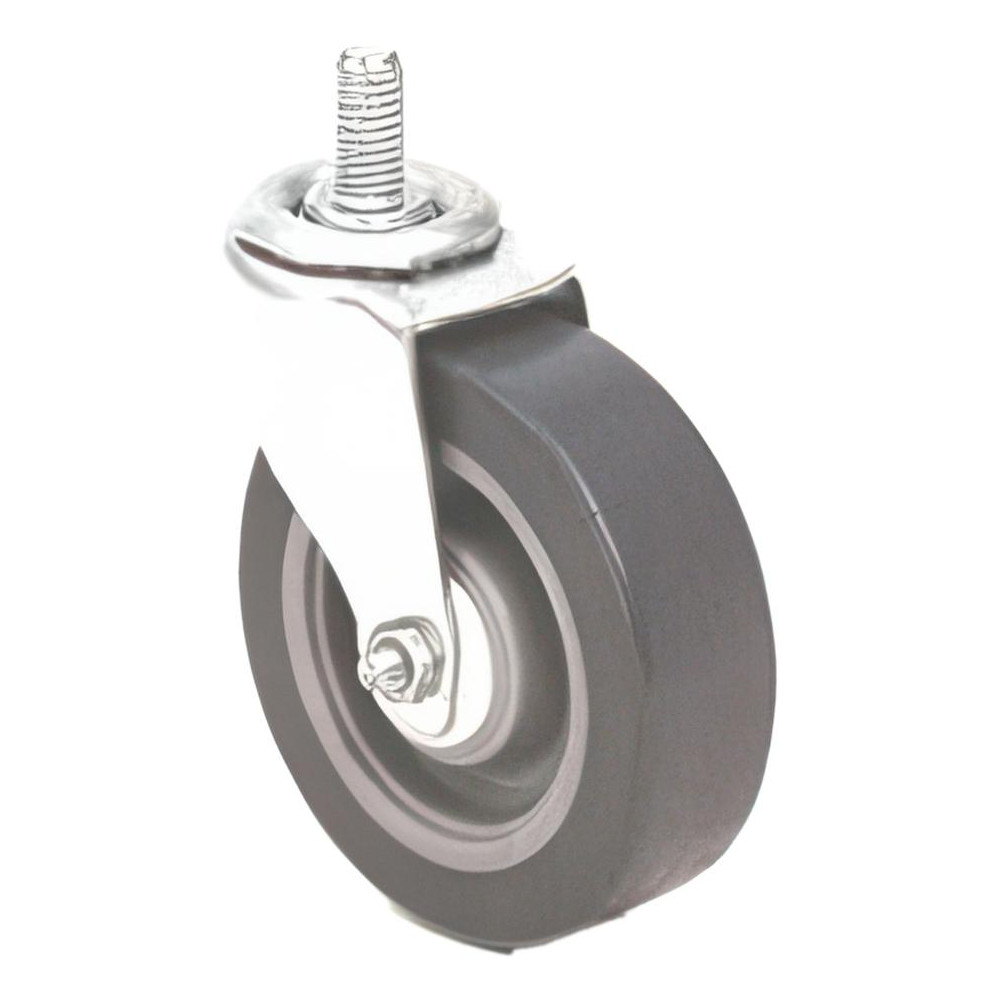 E.R. Wagner - 4" Diam x 1-1/4" Wide x 4-1/2" OAH Stem Mount Swivel ...