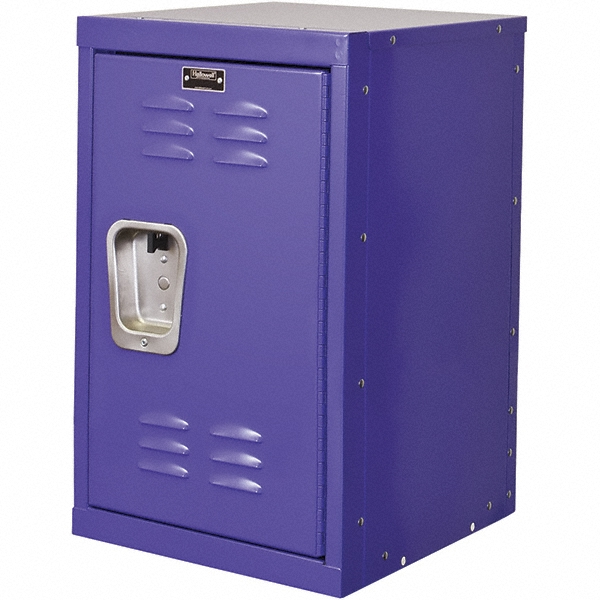 Hallowell - 1-Wide Locker: 15" Wide, 15" Deep, 24" High, Padlock | MSC ...