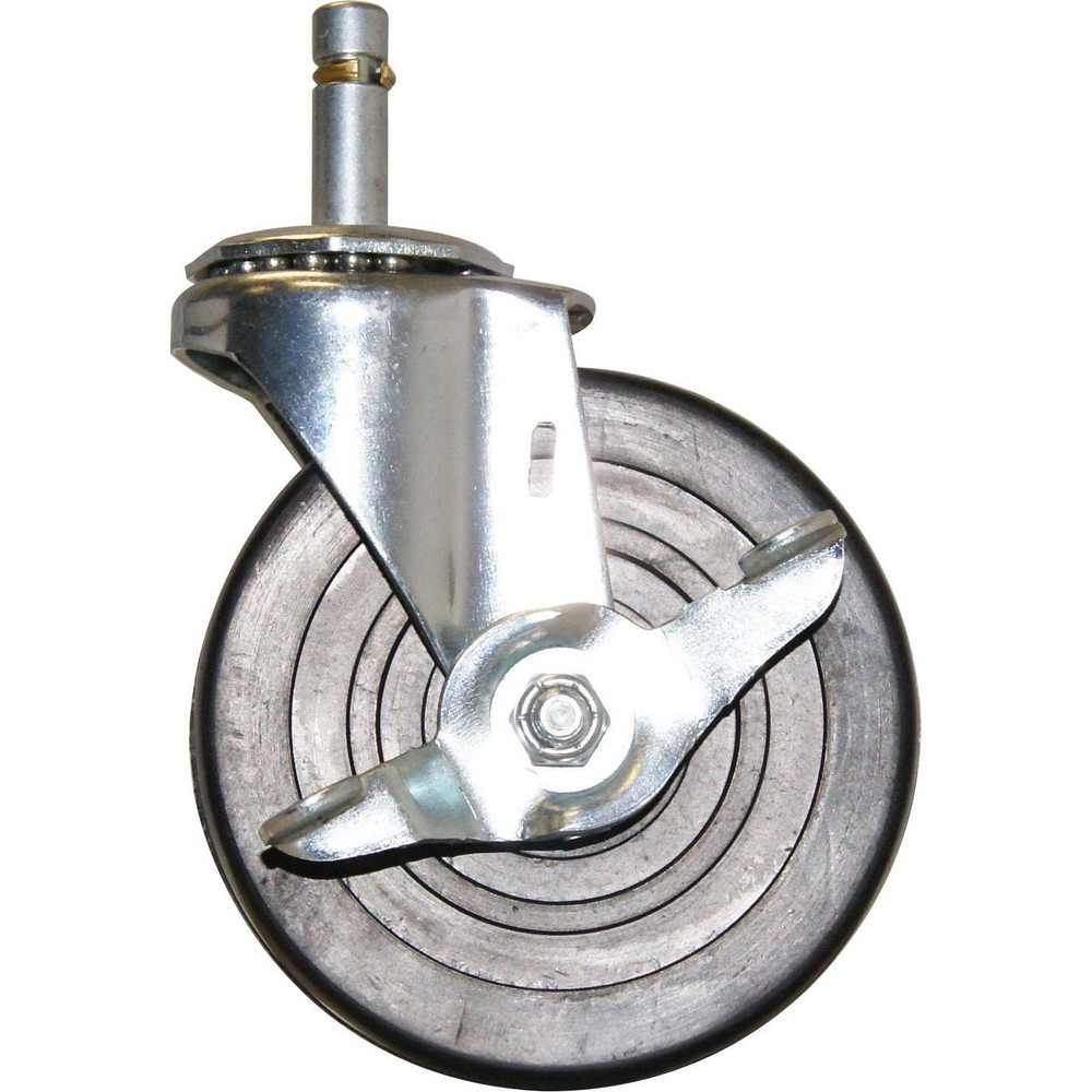 E.R. Wagner - 4" Diam x 1-1/4" Wide x 4-1/2" OAH Stem Mount Swivel ...