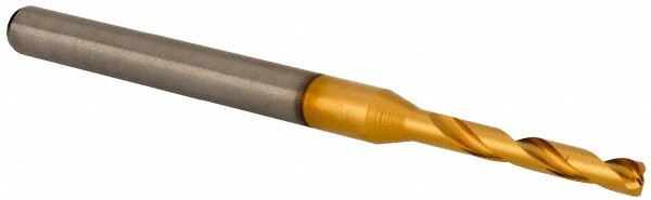 Kennametal - Screw Machine Length Drill Bit: 3/32" (0.0938) Dia, 140 ...