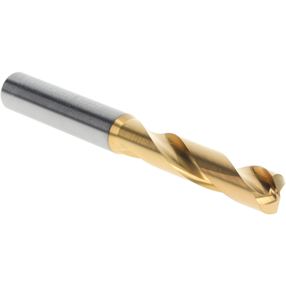 Kennametal - Screw Machine Length Drill Bit: Letter U, (0.3680) Dia ...