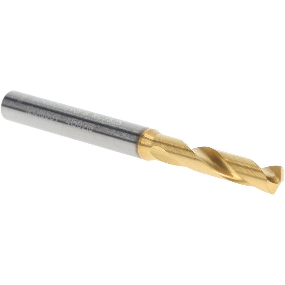 Kennametal - Screw Machine Length Drill Bit: 13/64" (0.2031) Dia, 140 ...