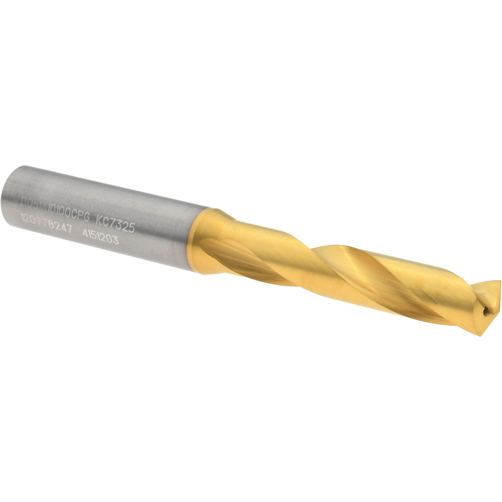 Kennametal - Screw Machine Length Drill Bit: 10.10 mm (0.3976) Dia, 140 ...