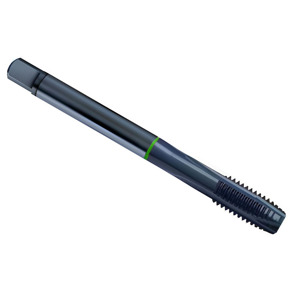 Guhring - Spiral Point Tap: 3/8-24 UNF, 3 Flutes, Plug Chamfer, 2B Class of Fit, HSS-E Cobalt ...