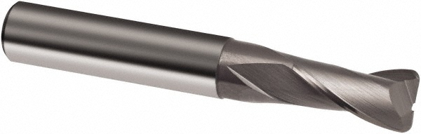 Guhring - Corner Radius End Mill: 8.00 mm Dia, 16.00 mm LOC, 2 Flute ...