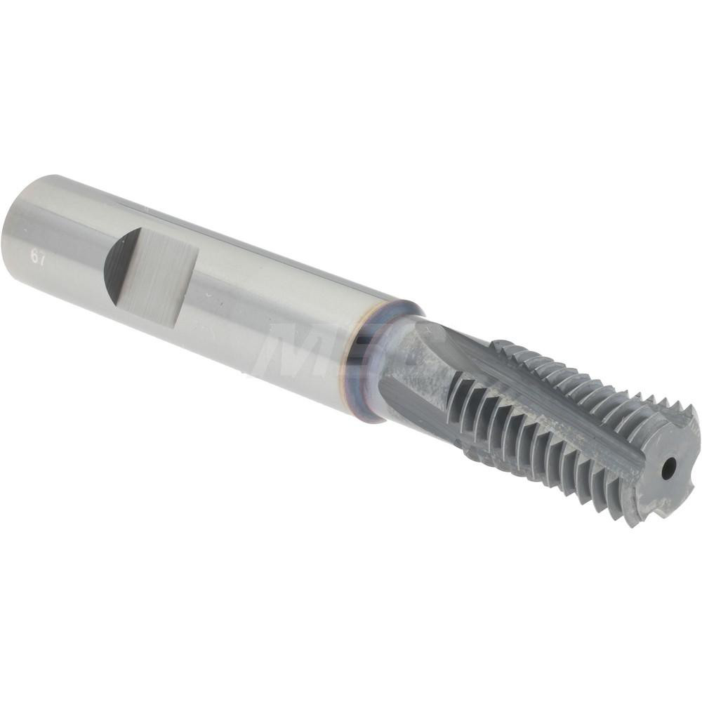 Guhring - Helical Flute Thread Mill: 3/4-16, Internal, 4 Flute, 12.00 ...