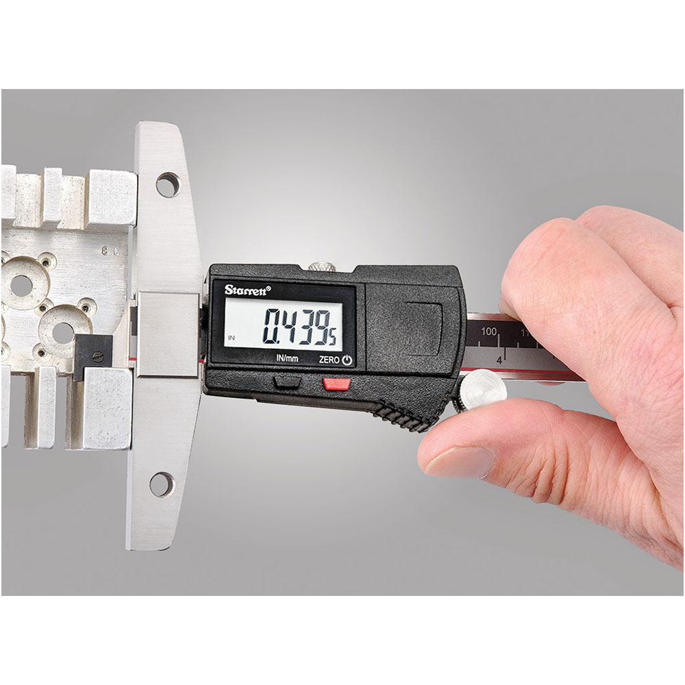 Starrett - 0mm to 150mm Stainless Steel Electronic Depth Gage | MSC Direct