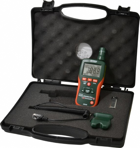 Extech - Digital Psychrometers; Type: 5-in-1 Pinless Moisture ...