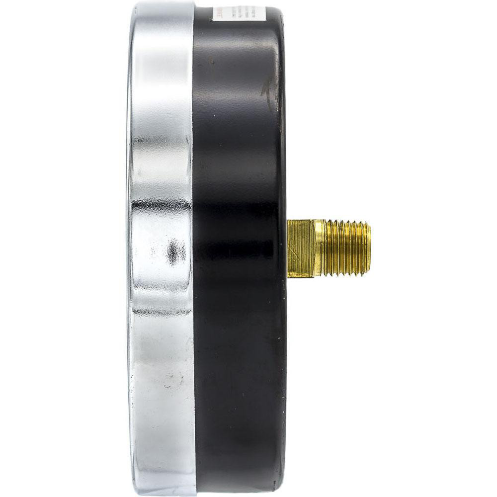 PIC Gauges - Pressure Gauge: 4-1/2" Dial Dia, 0 to 200 psi, 1/4" MNPT, Center Back Mount | MSC ...