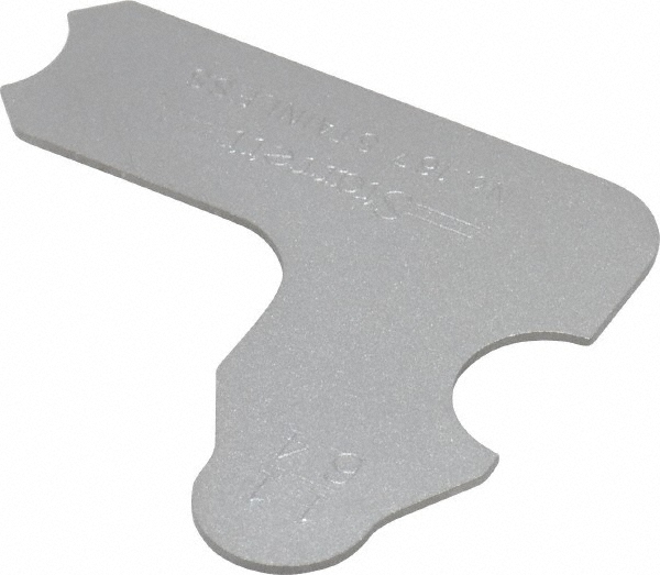 Starrett - 11/64 Inch Radius Gage - 58696113 - MSC Industrial Supply
