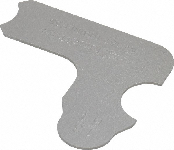 Starrett - 13/64 Inch Radius Gage - 58696121 - MSC Industrial Supply
