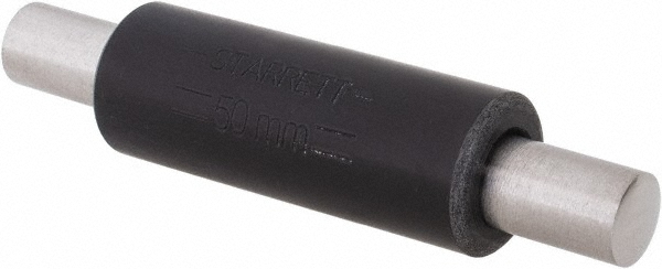 Starrett - 50mm Long, Spherical End Micrometer Calibration Standard ...