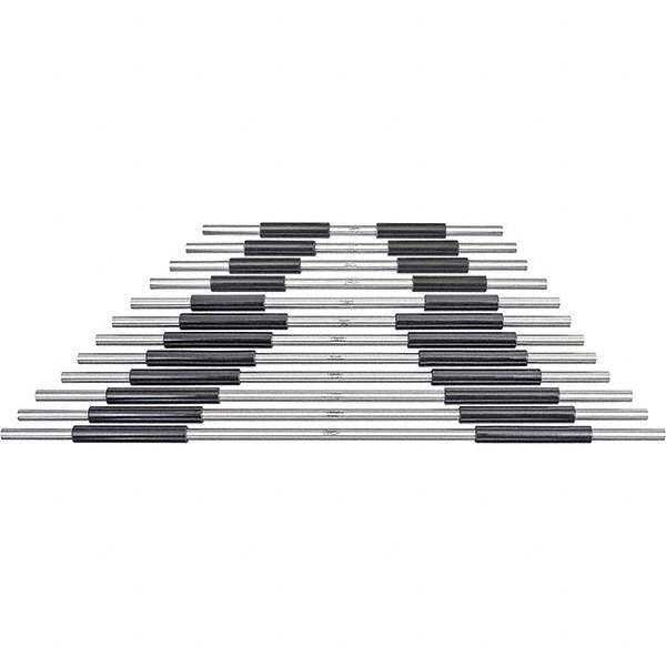 Starrett - 0.9843 Inch Long, 12 Piece Micrometer Calibration Standard ...