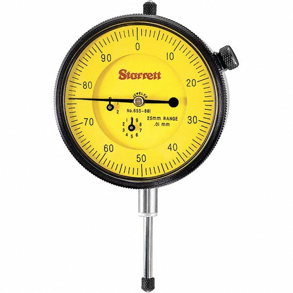 Starrett - Dial Drop Indicator: 0-100 Dial Reading | MSC Direct