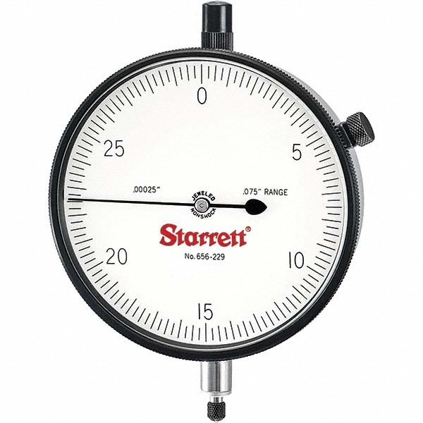 Starrett - Dial Drop Indicator: 0.0750" Max Measurement, 0-30 Dial ...