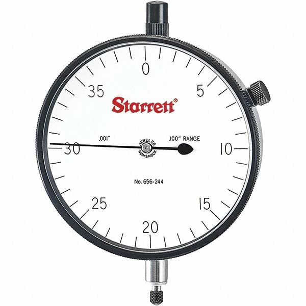 Starrett - Dial Drop Indicator: 0.1000" Max Measurement, 0-40 Dial ...