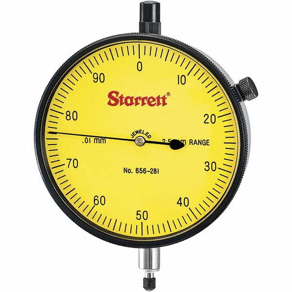 Starrett - Dial Drop Indicator: 0-100 Dial Reading | MSC Direct