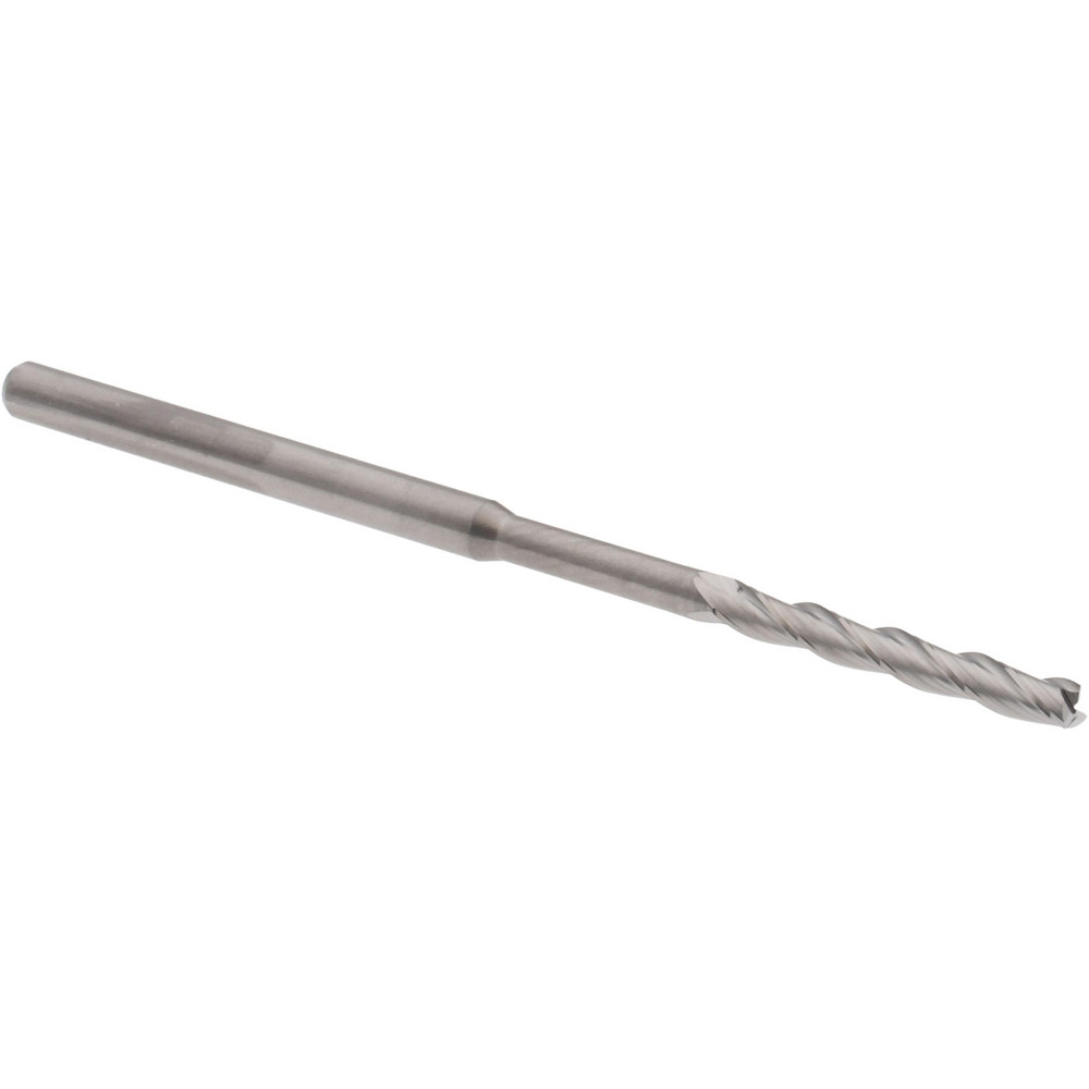 Accupro - Square End Mill: 0.1000" Dia, 0.7500" LOC, 3 Flute, Solid ...