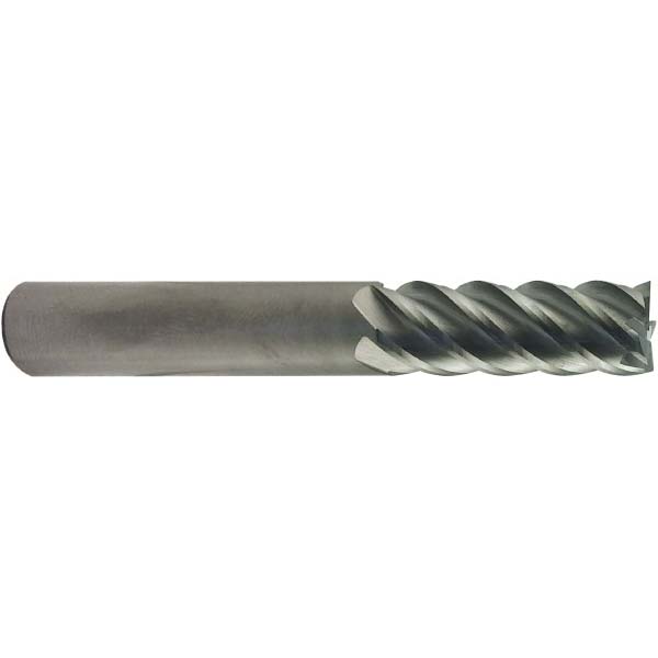 Regal Cutting Tools - Square End Mill: 1/2" Dia, 1-1/4" LOC, 5 Flute ...