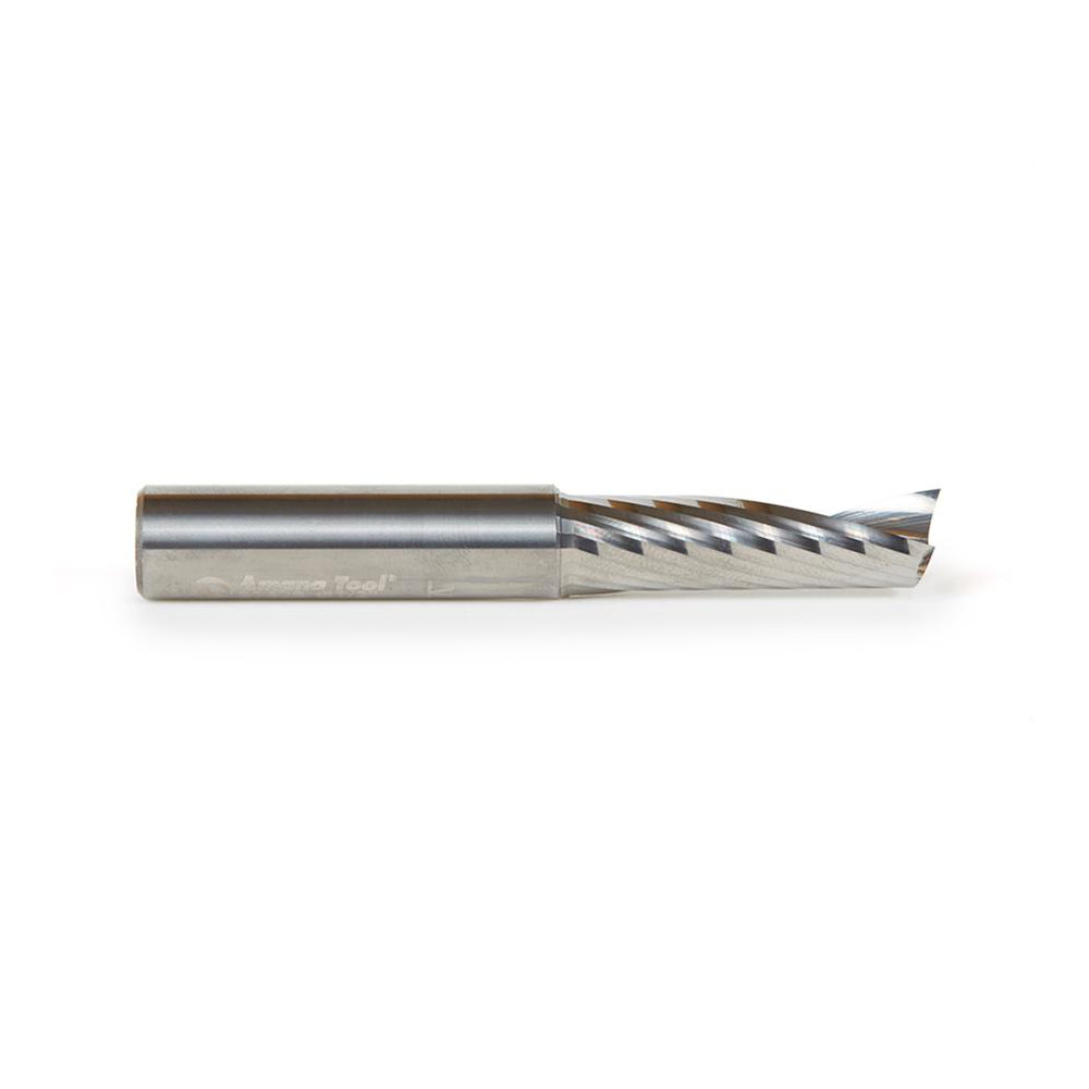 Amana Tool - Spiral Router Bit: 1/2" Dia, 1-5/8" LOC, 1/2" Shank Dia, 1 ...