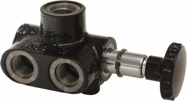 Parker - Hydraulic Control Flow Control Valve: 1/2" Inlet, 3/4-16 ...