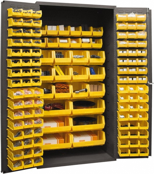 Durham - 126 Bin Storage Cabinet - 59114405 - MSC Industrial Supply