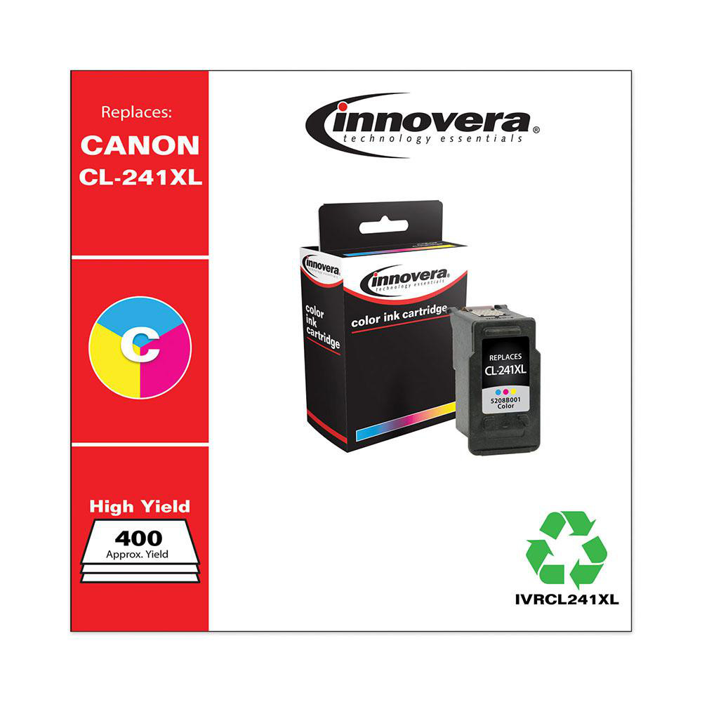 innovera - Office Machine Supplies: Remanufactured Tri-Color High-Yield ...