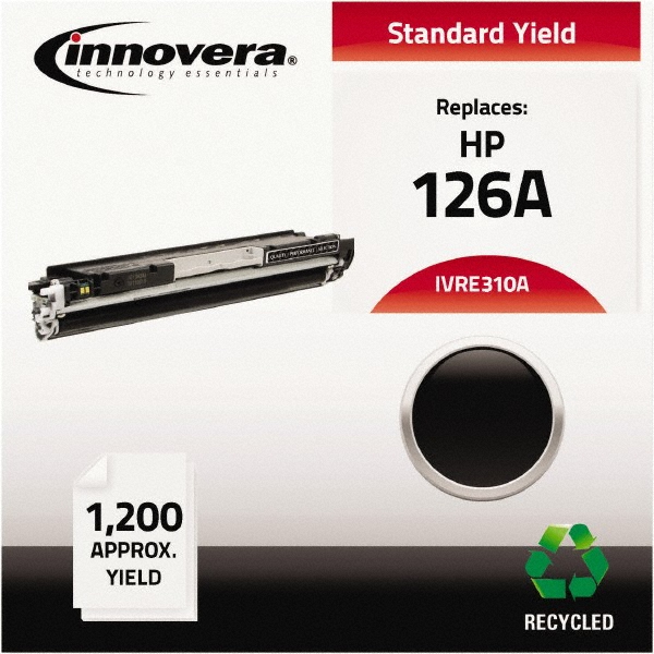 innovera - Office Machine Supplies: Remanufactured Black Toner, Black ...