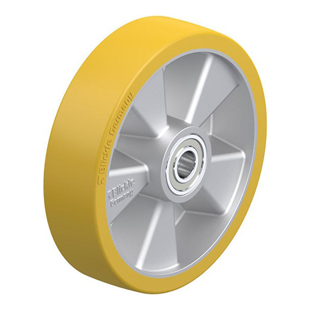 Blickle - Caster Wheel: Polyurethane-Elastomer Blickle Extrathane, 8 ...