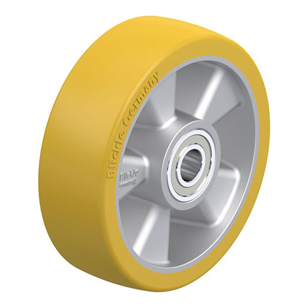 Blickle - Caster Wheel: Polyurethane-Elastomer Blickle Extrathane, 5 ...