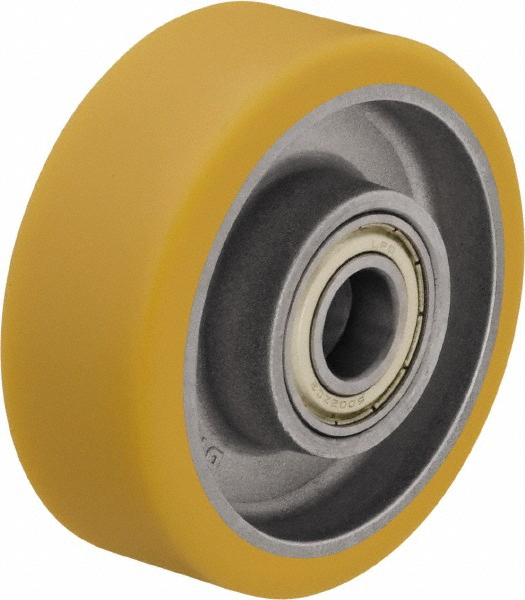 Blickle - Caster Wheel: Polyurethane-Elastomer Blickle Extrathane, 5 ...