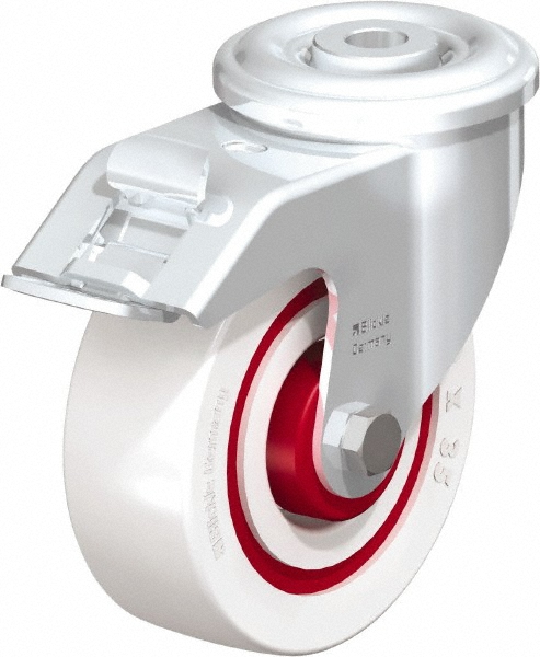 Blickle - Hollow Kingpin Caster: Swivel, 4" Wheel Dia, 1-3/8" Wheel ...