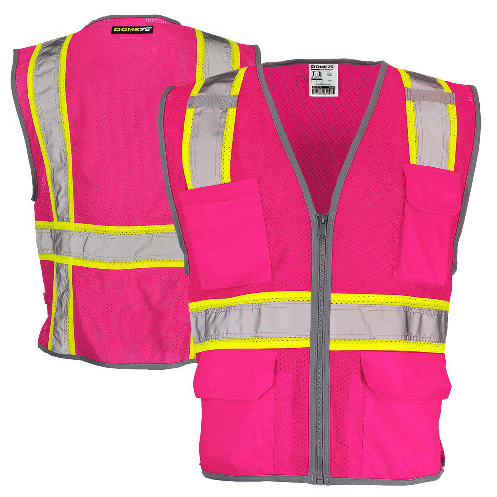 Dome75 - High Visibility Vest: 4X-Large/5X-Large, General Purpose Vest ...