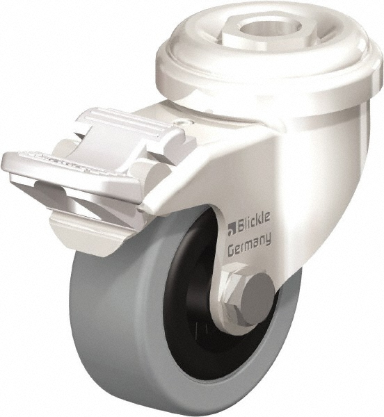 Blickle - Hollow Kingpin Caster: Swivel, 2" Wheel Dia, 45/64" Wheel ...