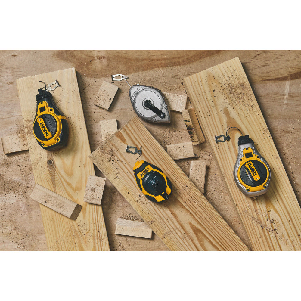 DeWALT - Chalk Line Reels: Type: Compact; Line Length: 50 ft; Chalk ...