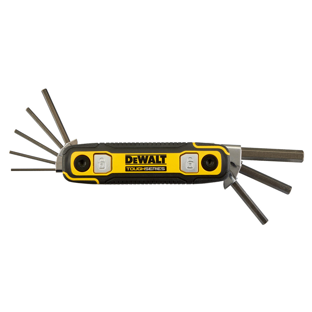 DeWALT - Hex Key Sets: Tool Type: Folding Hex Key Set; Handle Type ...