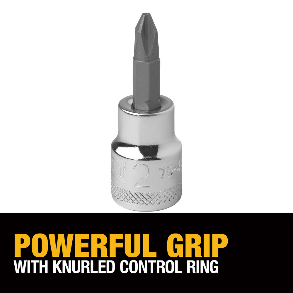 DeWALT - Screwdriver & Drag Link Sockets: Socket Type: Phillips ...