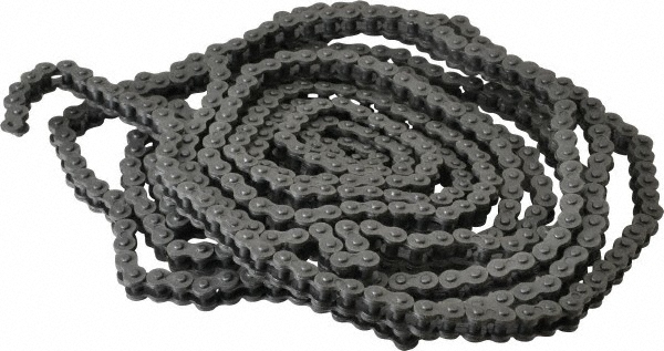 Morse - Roller Chain: 1/4" Pitch, 25 Trade, 10' Long | MSC Direct