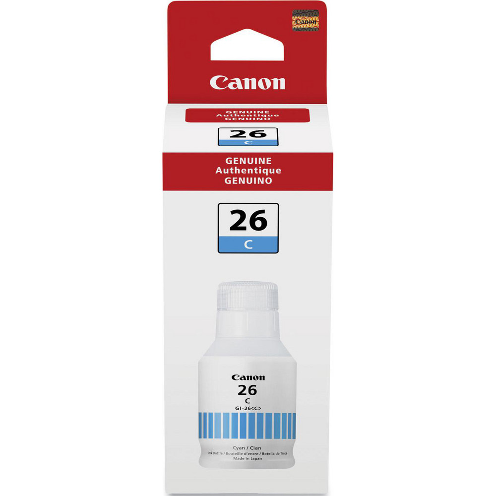 Canon - Office Machine Supplies: Ink/Ink Cartridges, Cyan, 1 per Pack ...
