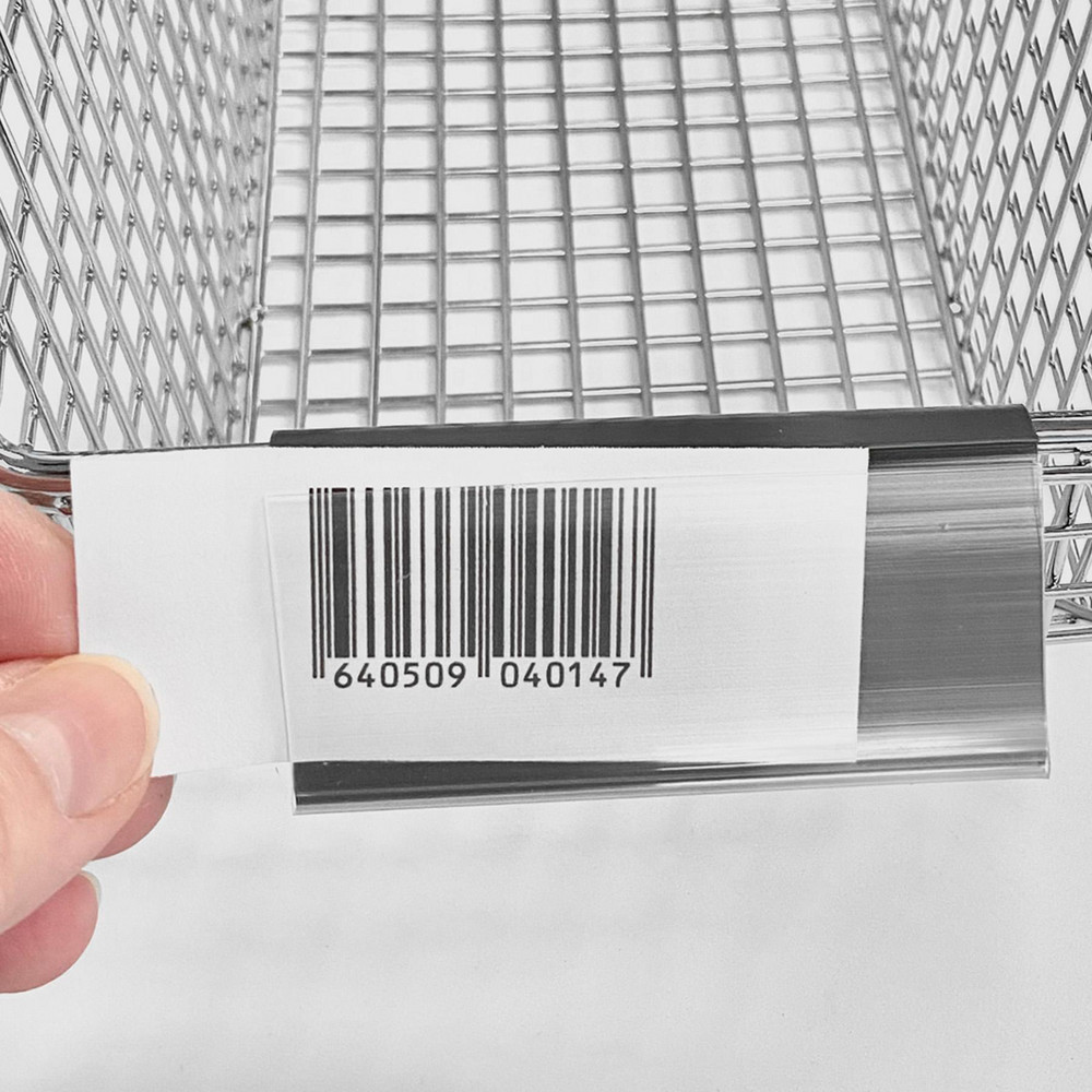 Aigner Label Holder - Label Holders: Backing: Snap-On; Width (Inch): 1 ...