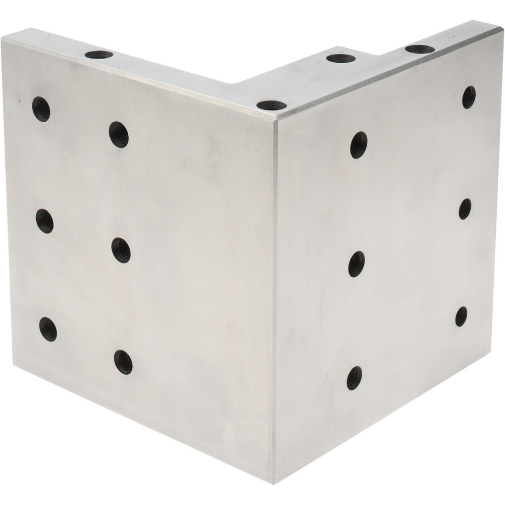 SPI - 6" Wide x 6" Deep x 6" High Steel Precision-Ground Angle Plate ...