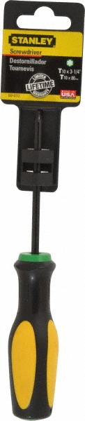 Stanley - Torx® Driver: T10, 7-1/8" OAL | MSC Direct